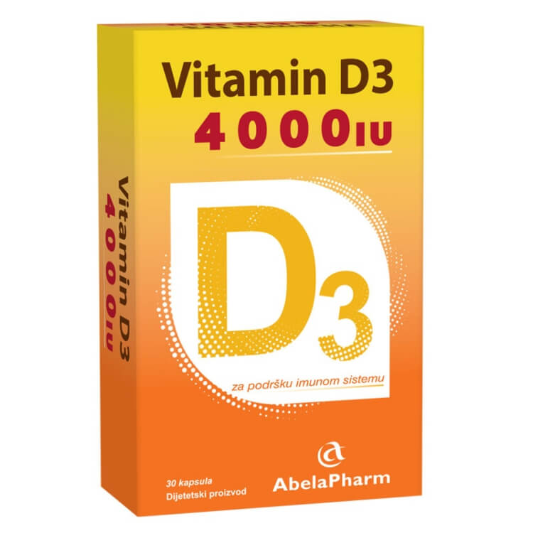 ABELA PHARM VIT D3 4000IU A30