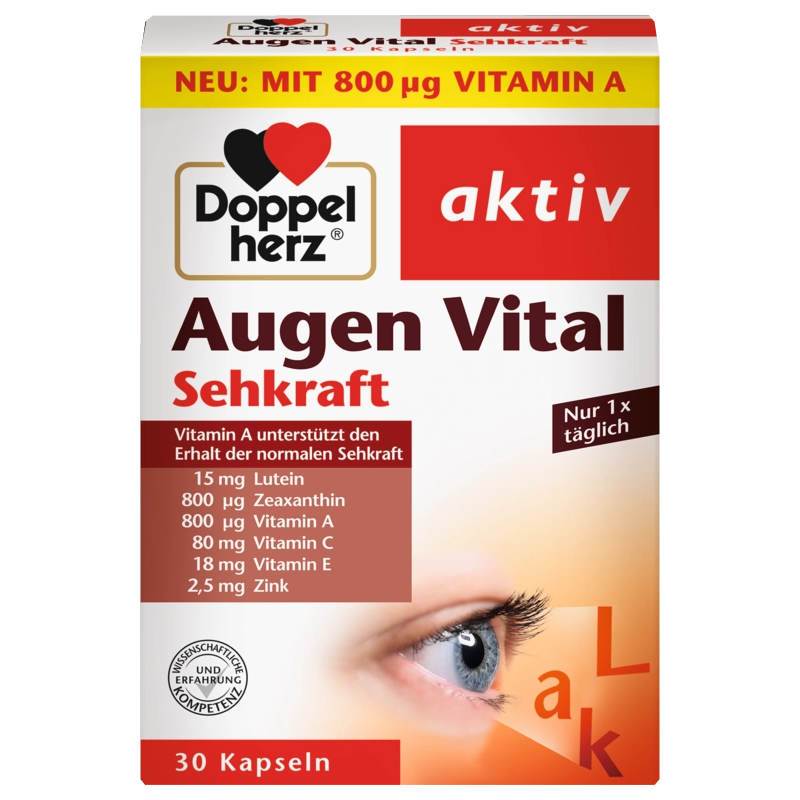 DH Aktiv vitamini i minerali za oči kapsule a30