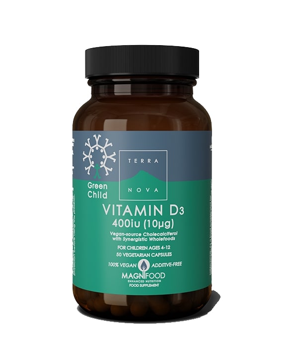 TerraNova Dečiji vitamin D3 i.j. A50 cps