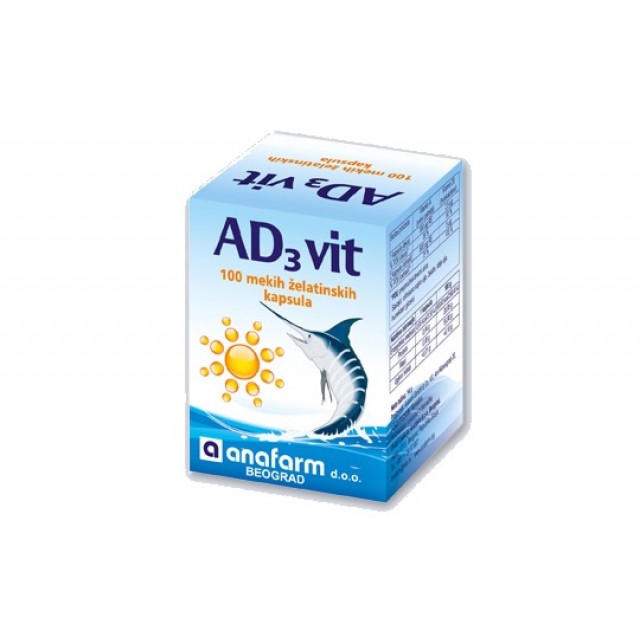 VITAMIN AD3 A 100 CAPS