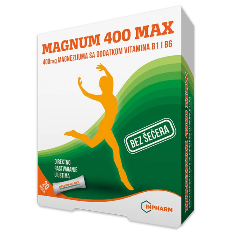 Magnum 400 Max 20 kesica