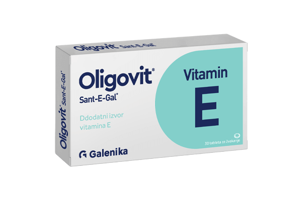 Oligovit® Sant-E-Gal tablete za žvakanje a30