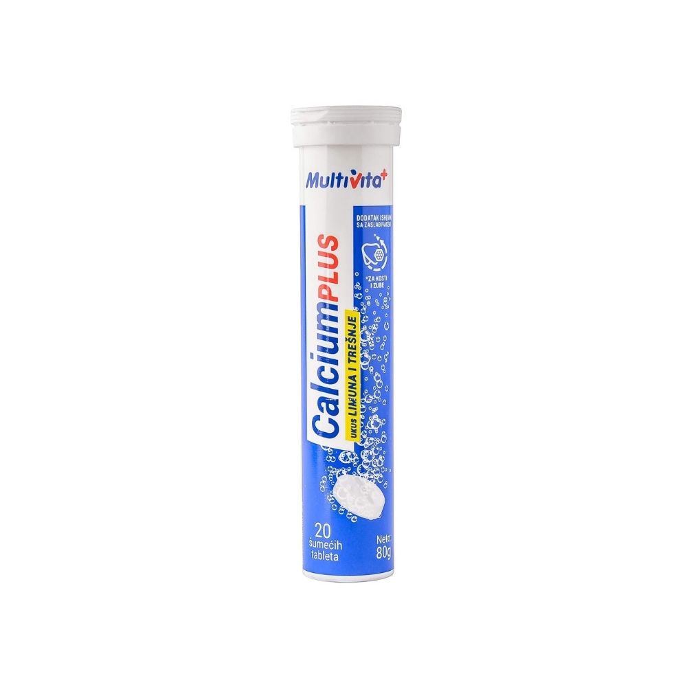 MULTIVITA KALCIJUM ŠUMEĆE TABLETE 20X200MG