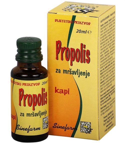 SINEFARM PROPOLIS KAPI ZA MRSAVLJENJE 20 ML