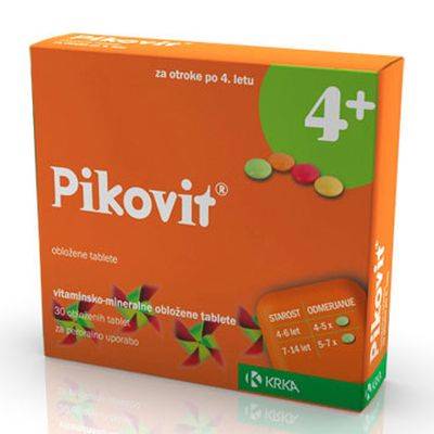 PIKOVIT PASTILE 4+ 30 KOM