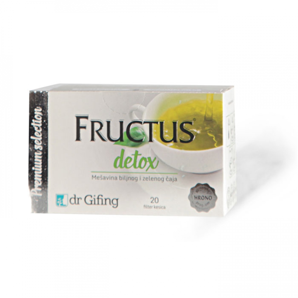 ČAJ FRUCTUS DETOX DR GIFING FILTER A20