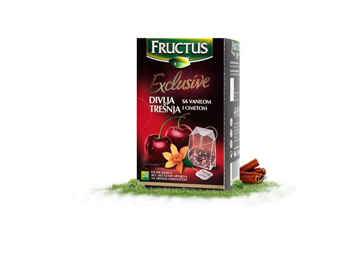 FRUCTUS FILTER ČAJ D.TREŠNJA,VANILA,CIMET 20/1