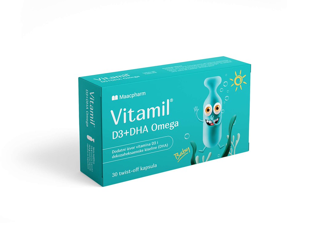 Vitamil D3 + DHA Omega A30