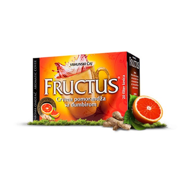 FRUCTUS FILTER POMORANDŽA SA ĐUMBIROM 20/1