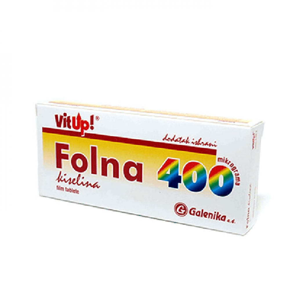 FOLNA KISELINA TBL 30X400MCG