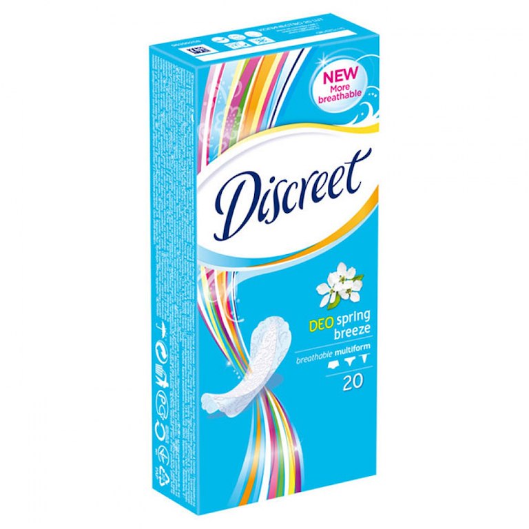 DISCREET DEO BREEZE DNEVNI ULOŠCI