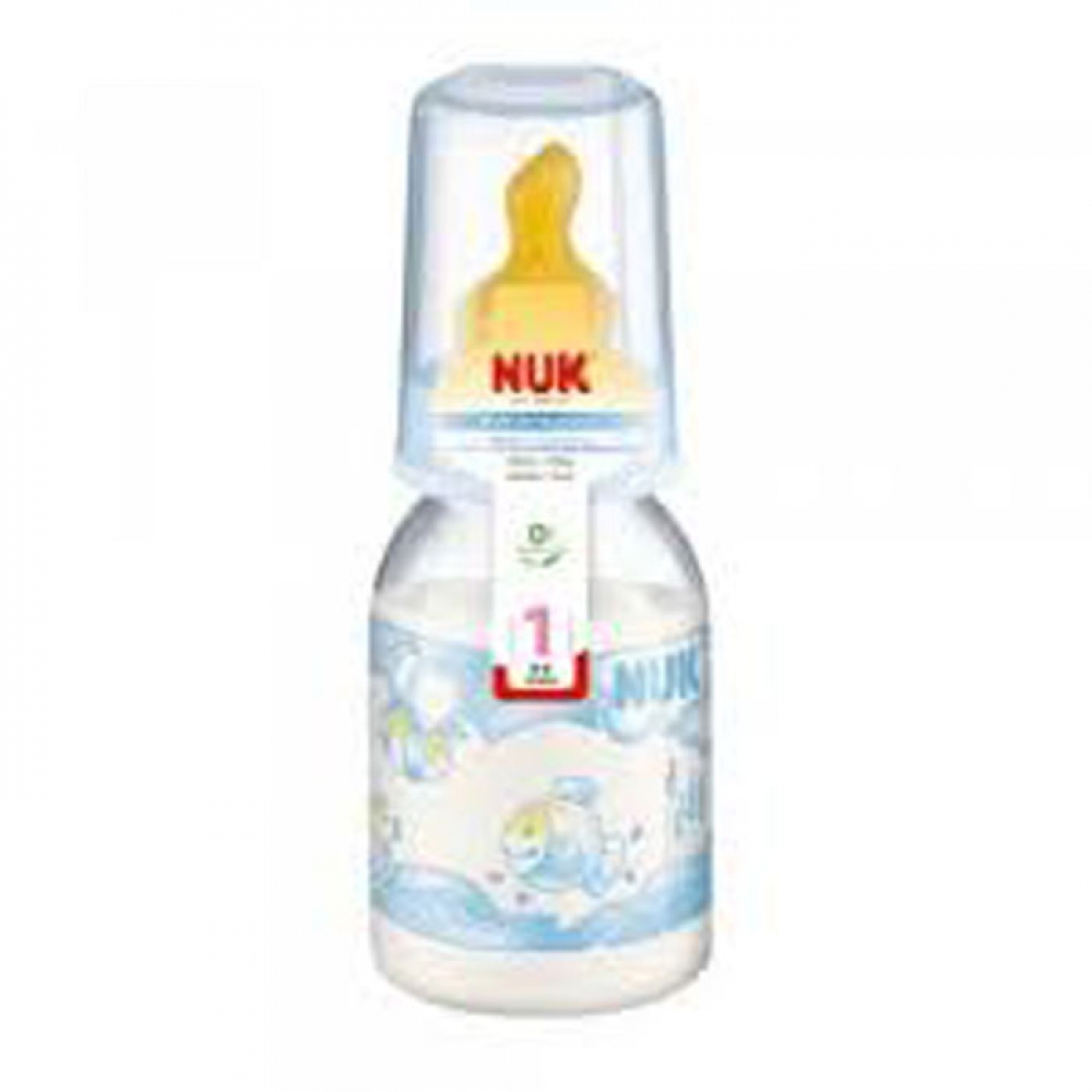 NUK FLAŠICA PLASTIČNA G BLUE 110ML