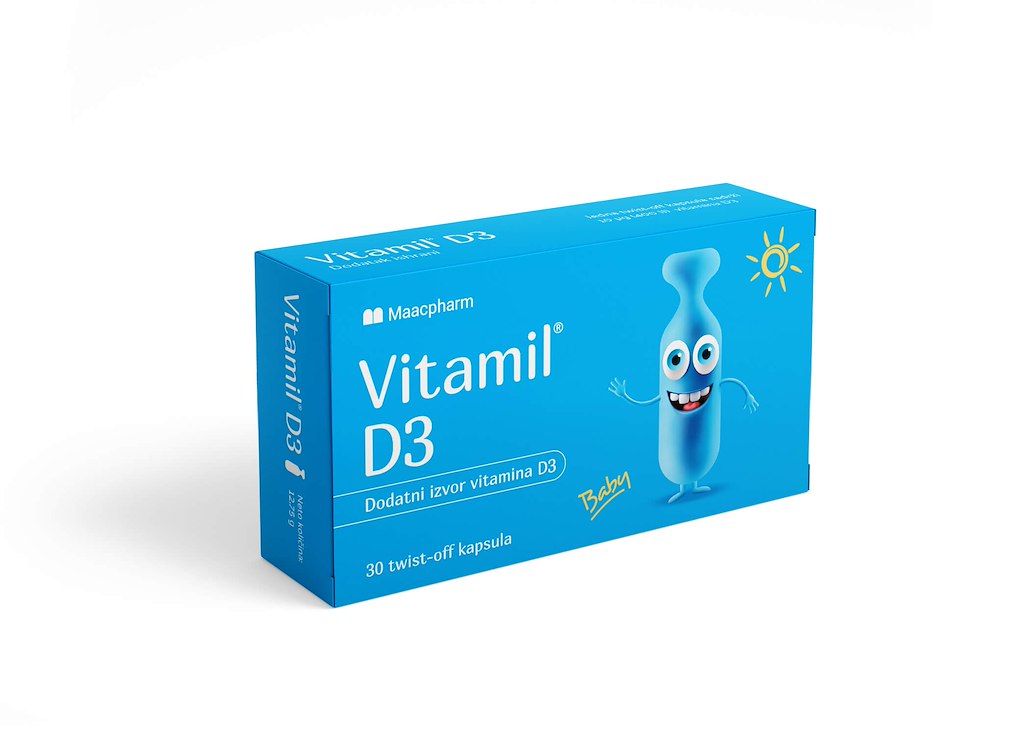 VITAMIL D3 A30 kapsula