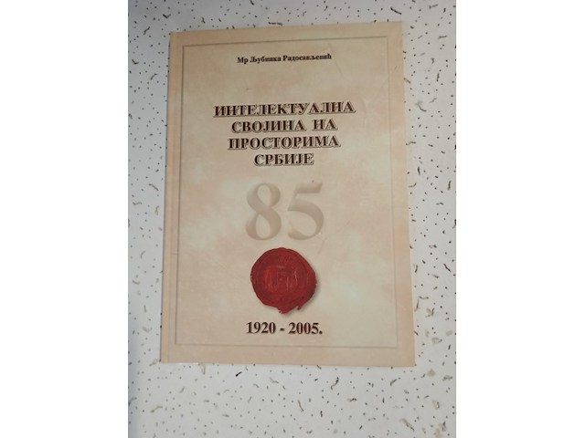 Intelektualna svojina na prostorima Srbije 1920-2005