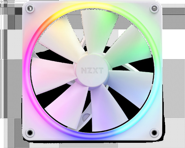 NZXT F140 RGB 140mm ventilator beli (RF-R14SF-W1)