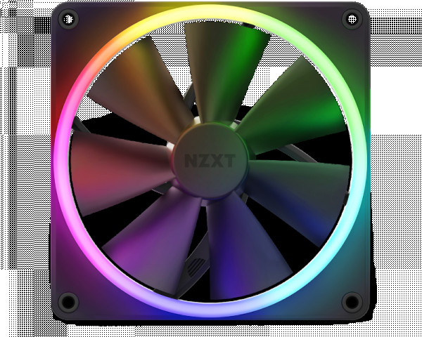 NZXT F140 RGB 140mm ventilator crni (RF-R14SF-B1)