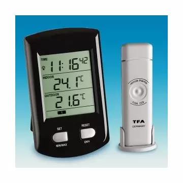 Termometar radijski kontrolisan TFA-Dostmann, - 40 - 65 °C