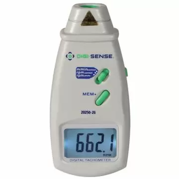 Digi-Sense digitalni tahometar sa kontaktom / bez kontakta , 99 999 RPM