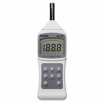 Sonometar tipa 2 Extech 407750, 30 - 130 dB