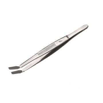 Pinceta hirurška ROTH savijen tup vrh, 130 mm