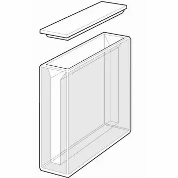 Polu-mikro kiveta Rotilabo ROTH, 320 - 2500 nm, 17.5 ml