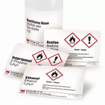 Piktogram nalepnica ROTH, etanol, 105 * 75 mm, 10 kom