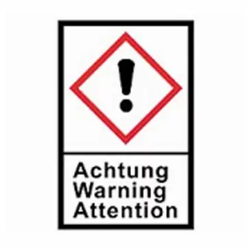 Piktogram nalepnica ROTH, upozorenje o toksičnosti, 40 * 27 mm, 250 kom