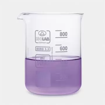 Laboratorijske čaše ISOLAB, 800 ml, 1 komad