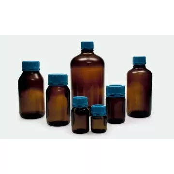 ISOLAB laboratorijska boca GL 60, smeđa, 250 ml, 10 komada