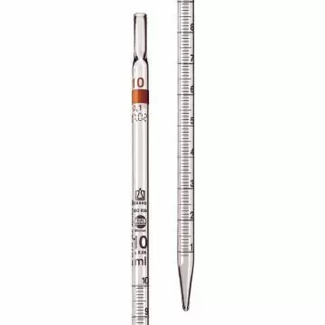 Graduisane pipete SILBERBRAND ETERNA ROTH, klasa B, 1 ml: 0.01 ml, 12 kom