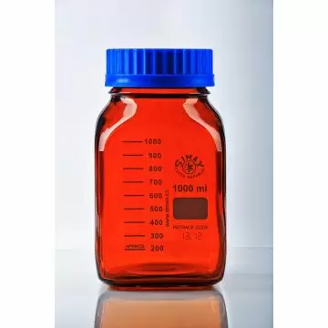 Staklena laboratorijska boca GL 80, smeđa, 500 ml, 10 komada, ROTH