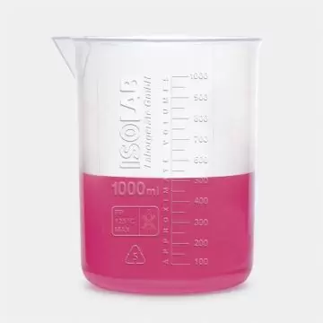 Laboratorijske polipropilenske čaše Isolab, 2000 ml