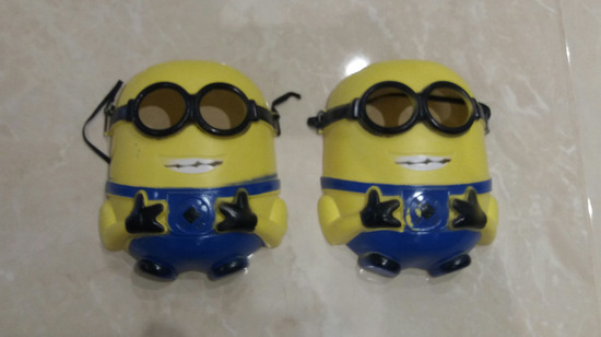 Minions malci maska 2 kom.