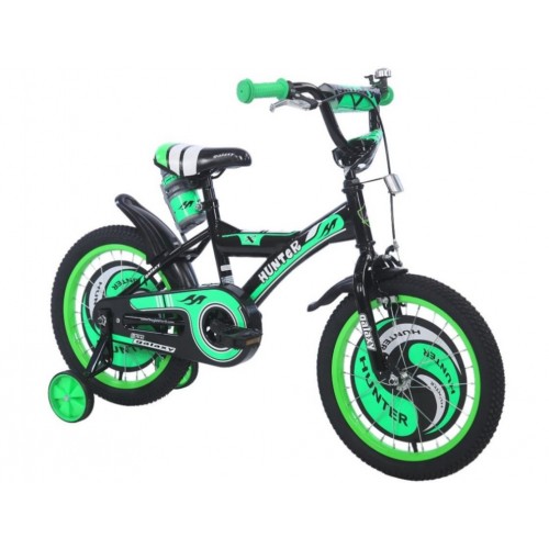 Bicikl Galaxy Hunter 16" za decu Zeleni 650165