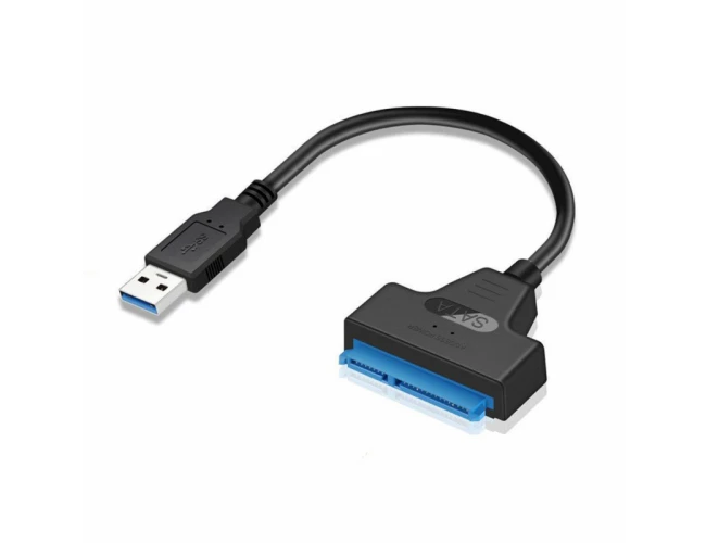 3G (88950) adapter USB 3.0 (muški) na SATA (ženski) crni