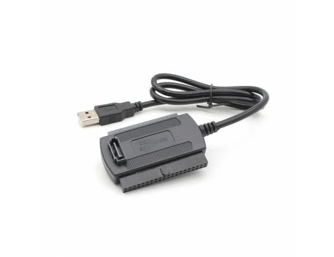 3G (74364) adapter USB (muški) na SATA (ženski) crni