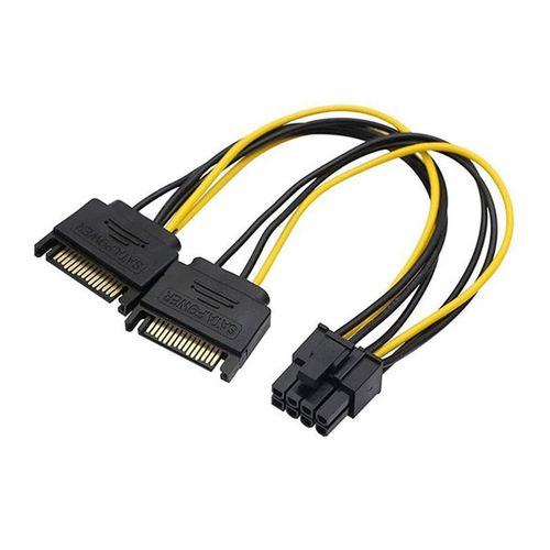 Linkom Adapter za napajanje VGA 8 pina 2 x Sata