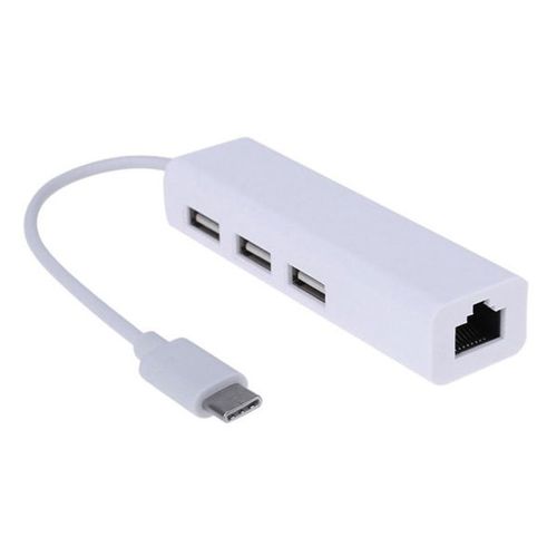 Linkom USB 3.1 TIP C na 3xHUB + RJ45