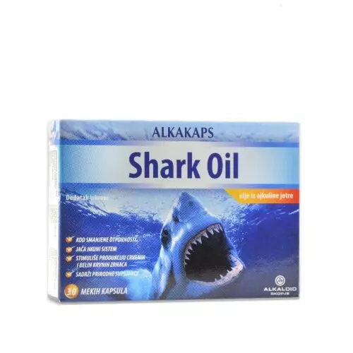 Alkaloid Shark Oil 500mg 30 kapsula