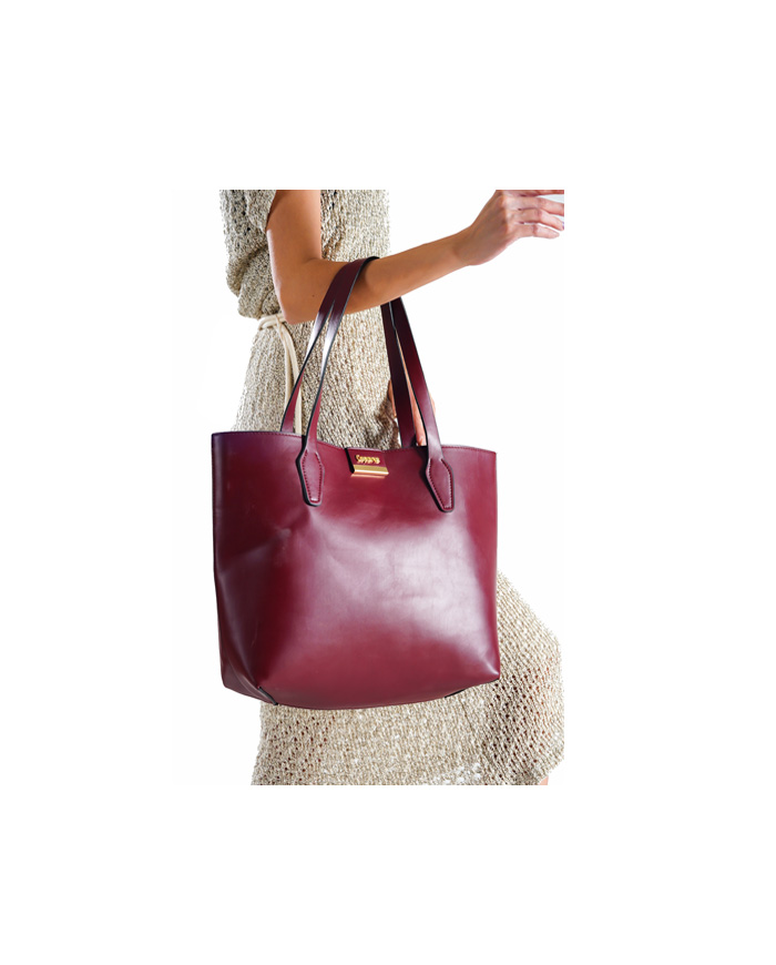 TORBA TOTE BGT BRS001-356 MAROON Bigz Office