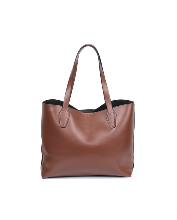 TORBA TOTE BGT BRS001-356 BROWN Bigz Office