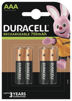 Duracell baterija punjiva 6m aaa 4/1 750 mah Duracell