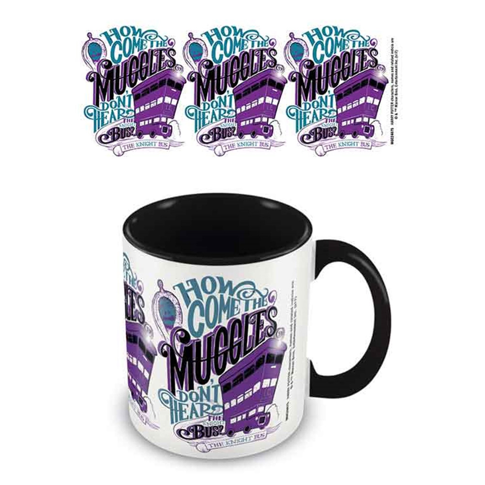 Harry Potter (Knight Bus) Black Mug