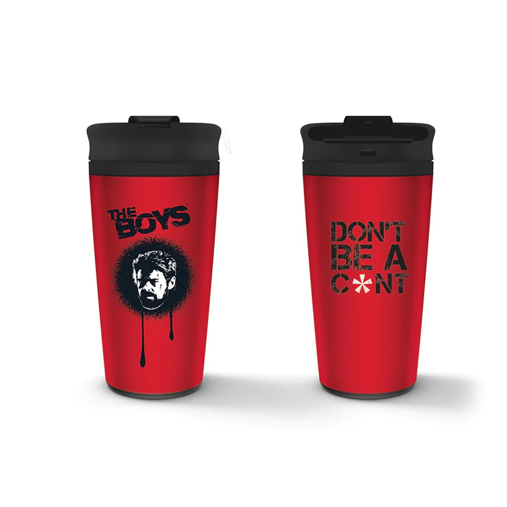 The Boys (C-Word Stencil) Metal Travel Mug