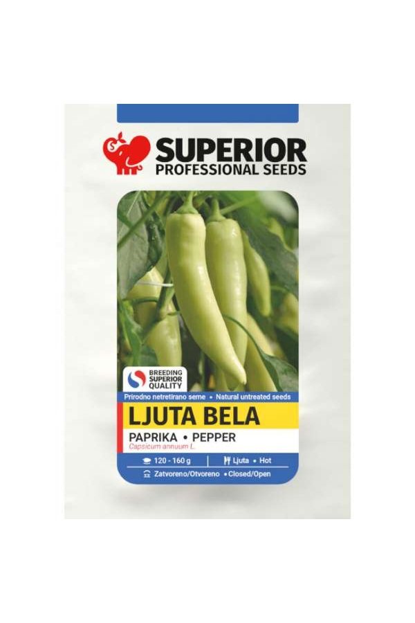 PAPRIKA LJUTA BELA Superior 5g
Šifra: 1867  JM: kom