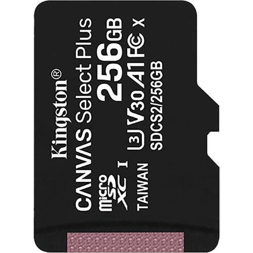 Kingston 256GB micSDXC Canvas Select Plus Memorijska kartica | SDCS2/256GBSP