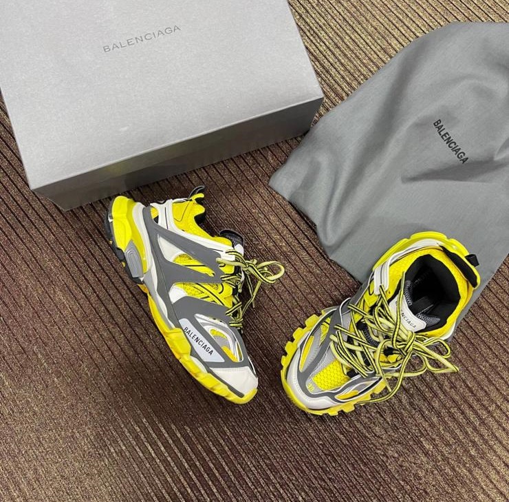 Balenciaga Track Yellow White