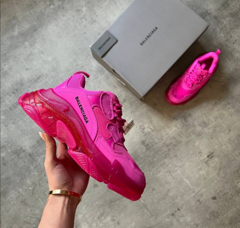 Balenciaga Triple S roze patike