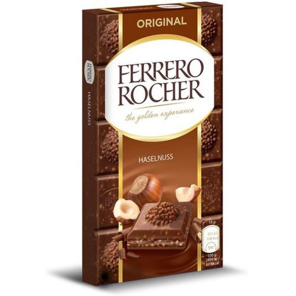 Ferrero Rocher mlečna čokolada 90g