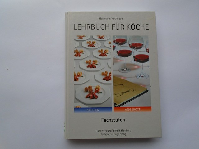 Kuvar, udžbenik kuvarstva, nemački, hrana  i piće